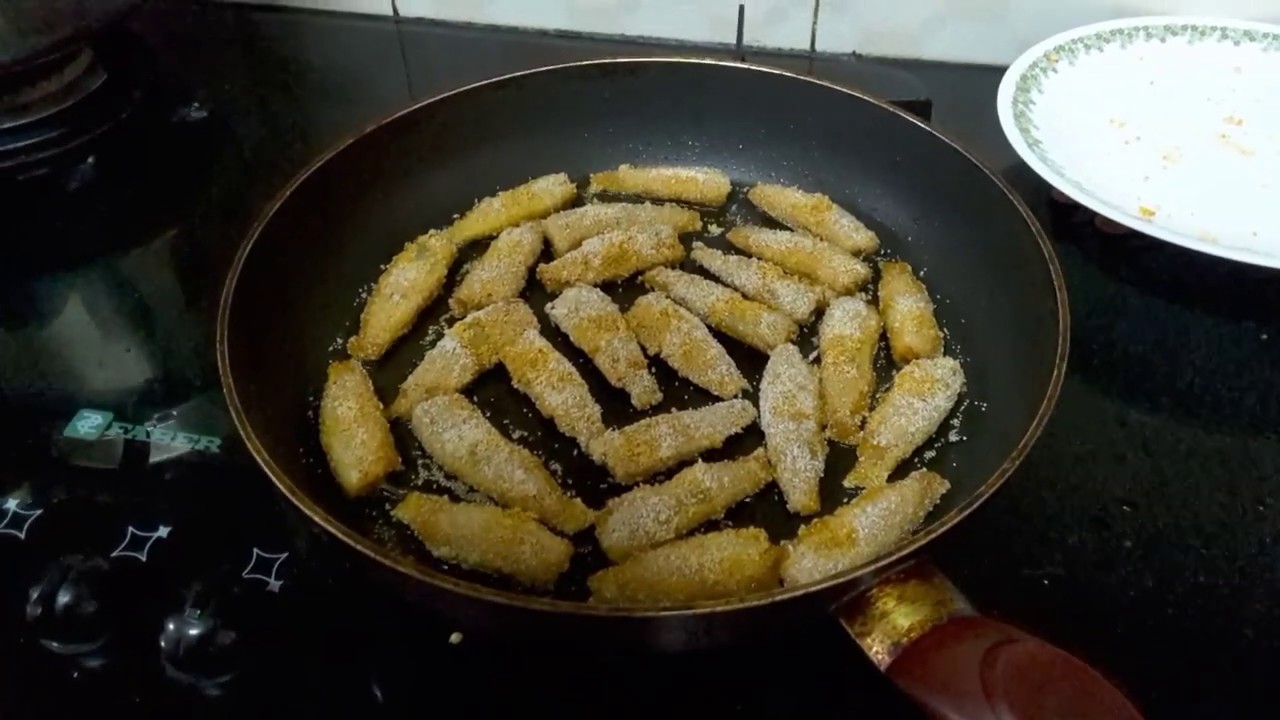 Silverfish or Bolanjir Rava Fry - YouTube