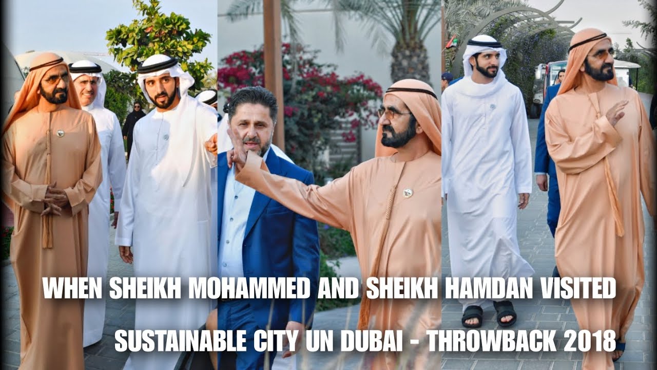Dubai Crown Prince Sheikh Hamdan Fazza & King Sheikh Mohammed Visit To ...