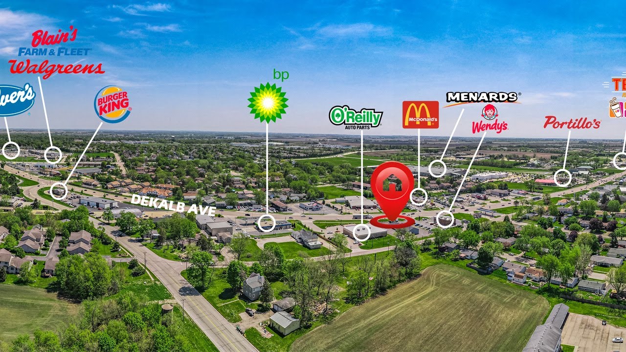 Cinematic business tour of 1625 Dekalb Ave, Sycamore IL - YouTube