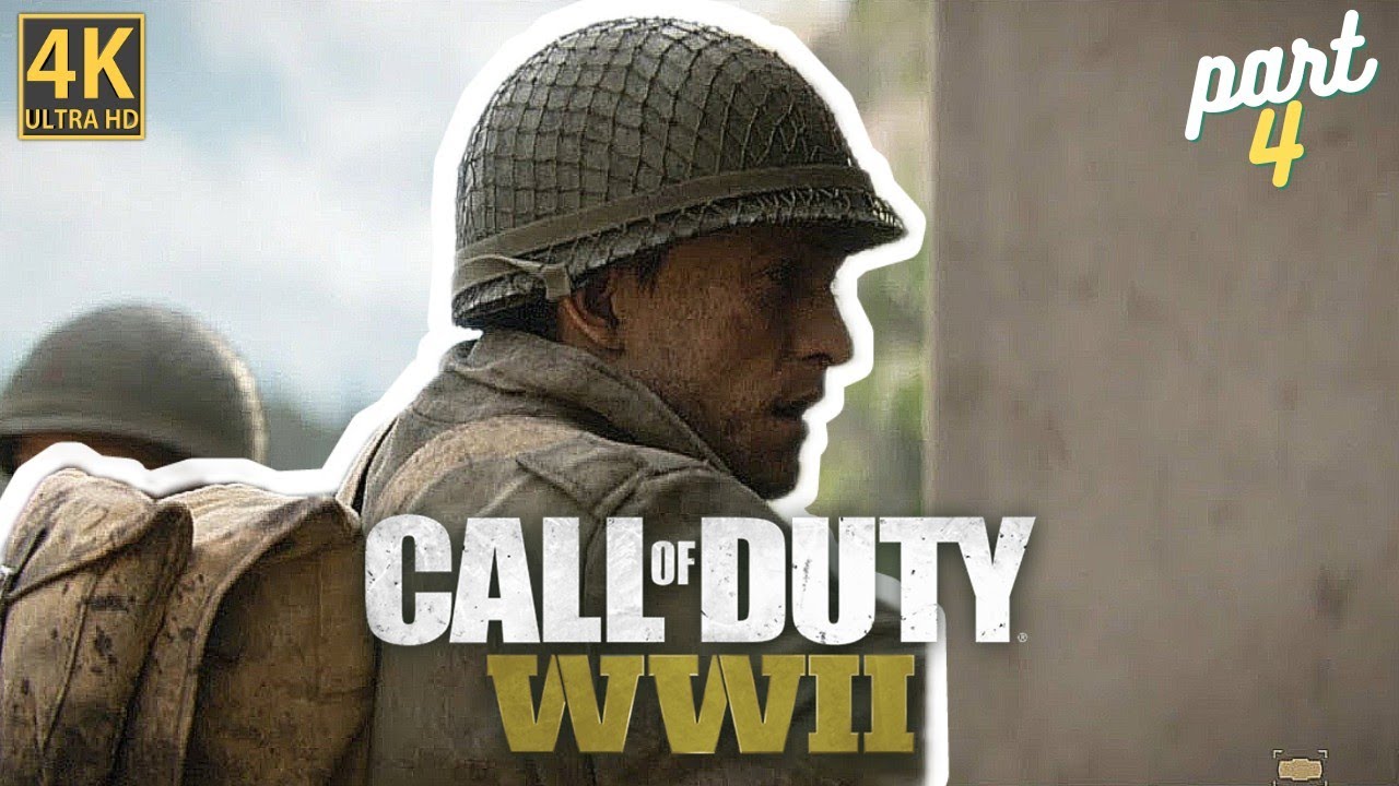 CALL OF DUTY WW2 Gameplay Part 4 - S.O.E. - Campaign Mission 4 (COD ...