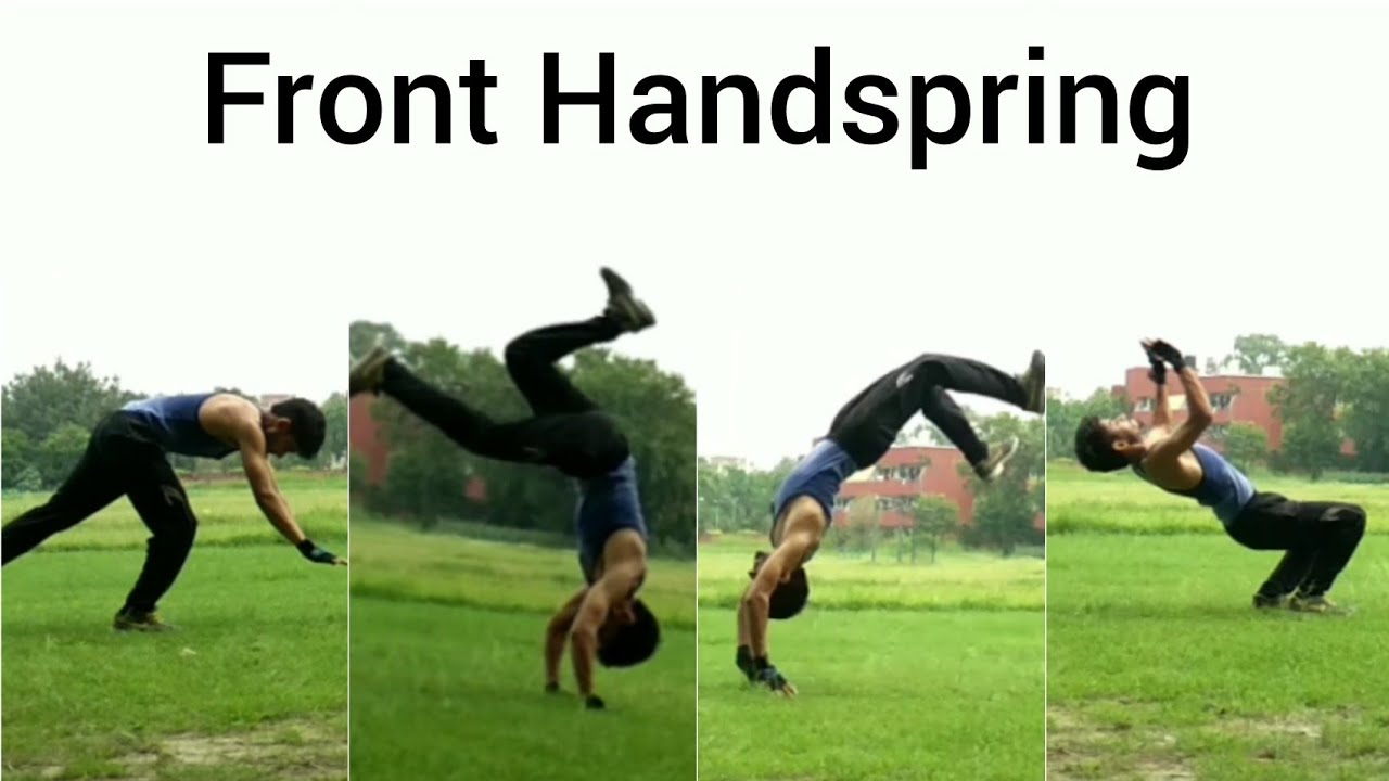 Front Handspring Practice | How to Handspring | Handspring Tutorial ...