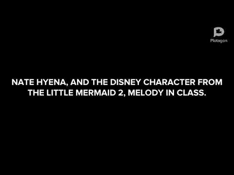 Nate Hyena was singing and dancing from The Backyardigans theme song and gets grounded
