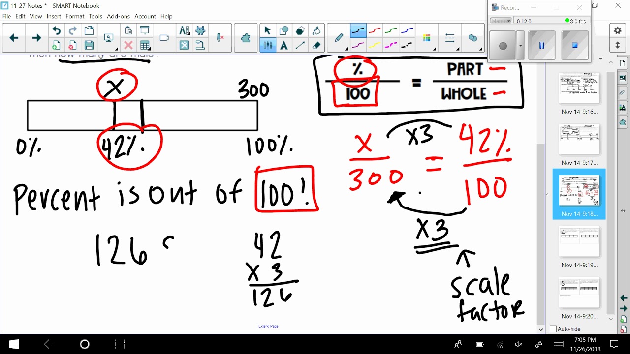 Percent Application- Finding the Part - YouTube