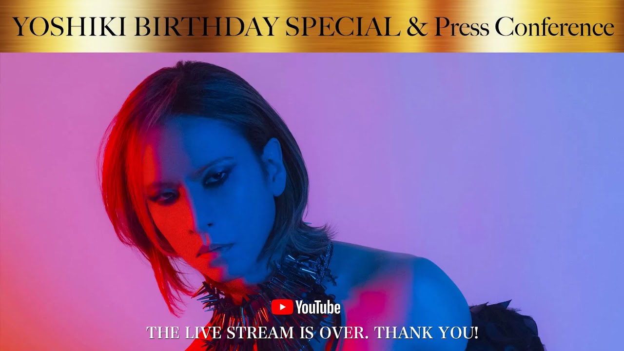 YOSHIKI Live from Hollywood Recording Studio (Members Only) - YouTube