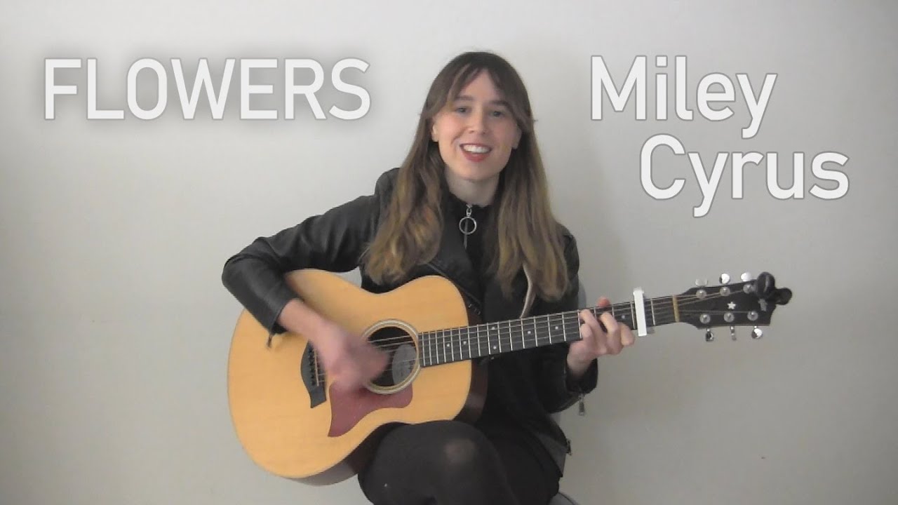 Flowers - Miley Cyrus // Jade Louvat Cover - YouTube