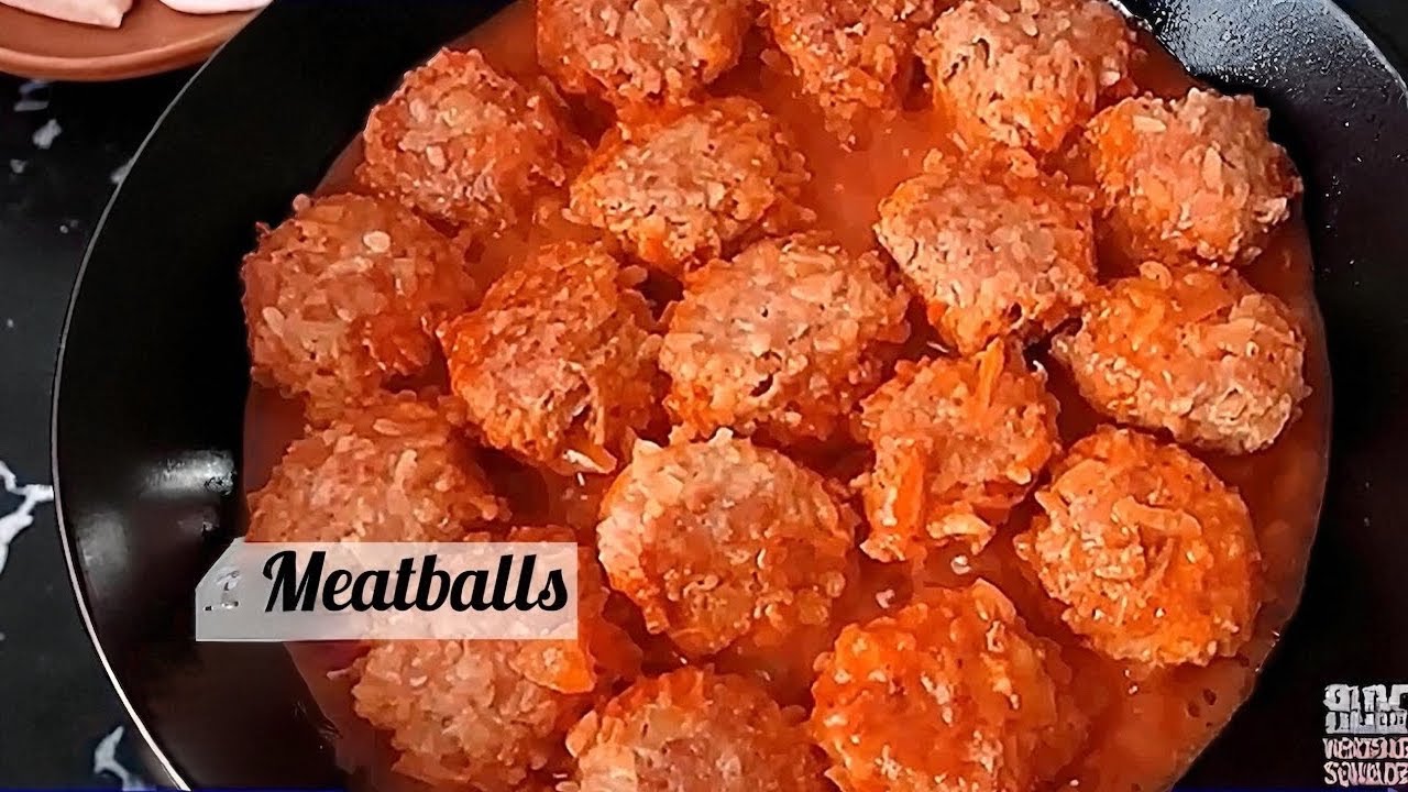 Porcupine Meatballs Recipe | Rice Meatballs - YouTube