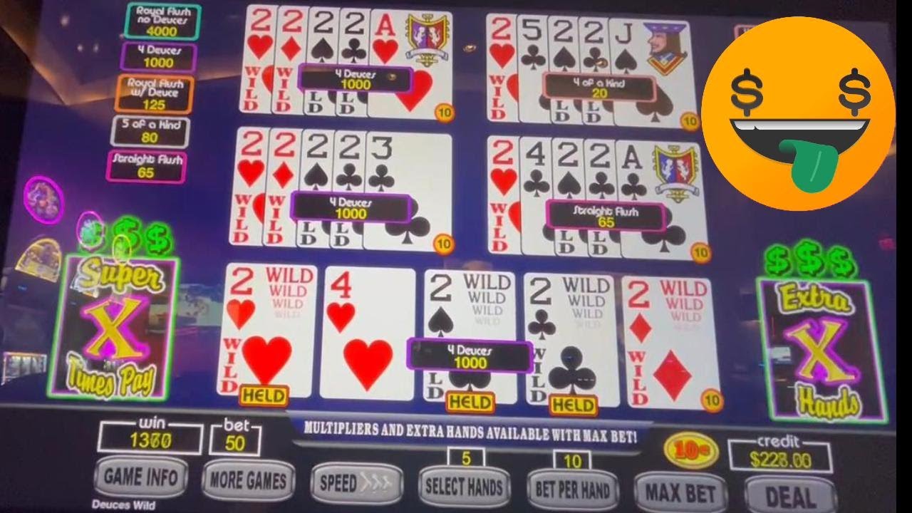 Super Times Pay Super Stacks Poker - Multipliers and Extra Games #poker ...