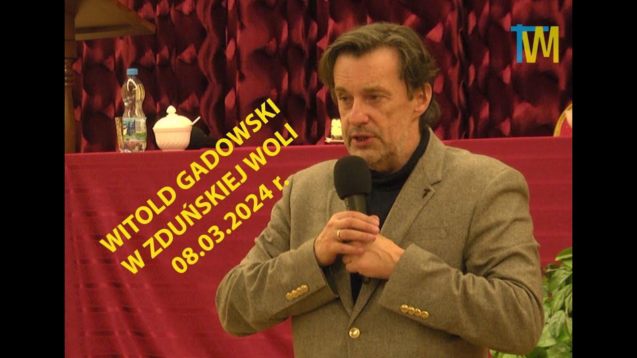 WITOLD GADOWSKI w Zduńskiej Woli; TvM - YouTube