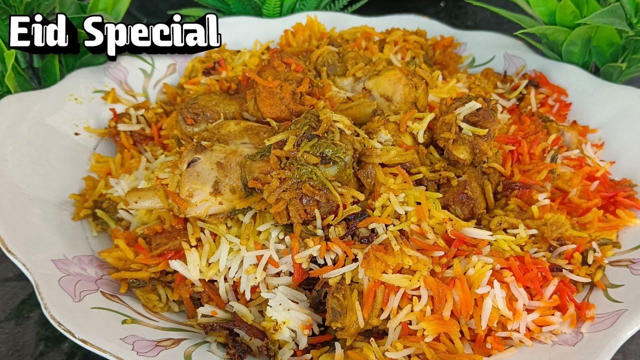 Hyderabadi Kachi Chicken Dum Biryani || World Famous Chicken Biryani ...