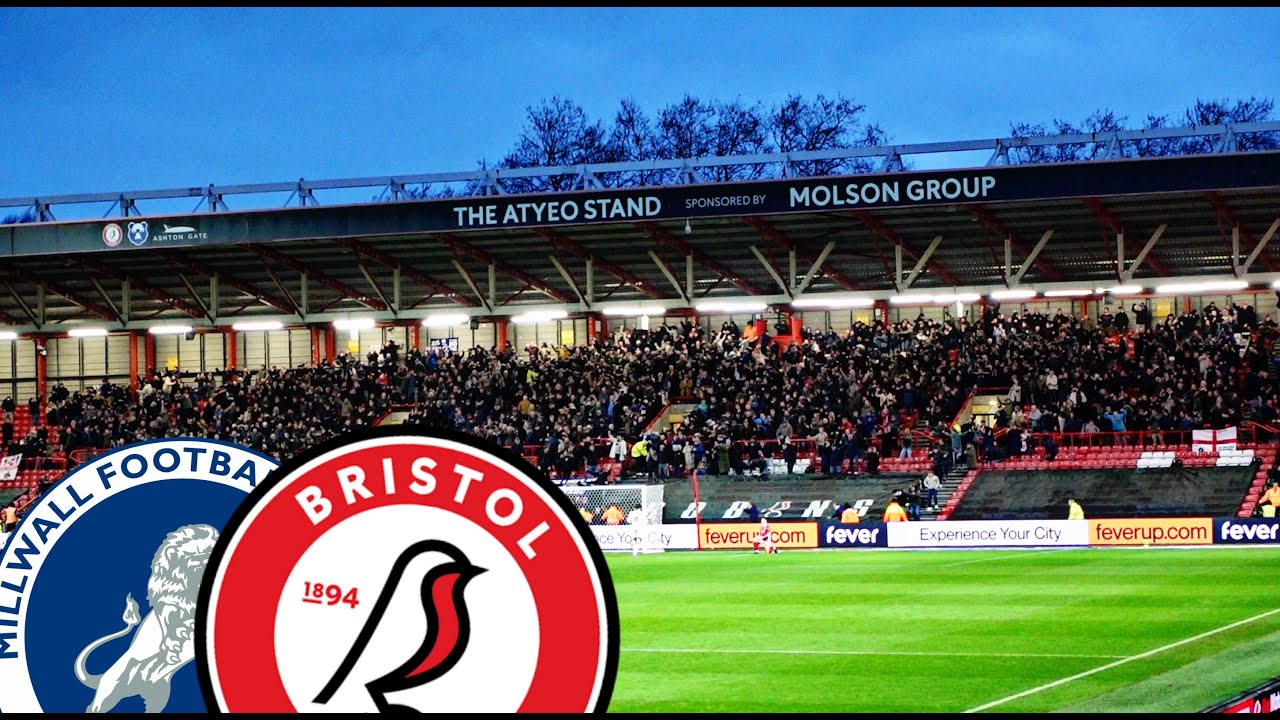 HUGE FIGHT at Bristol City VS Millwall! - YouTube