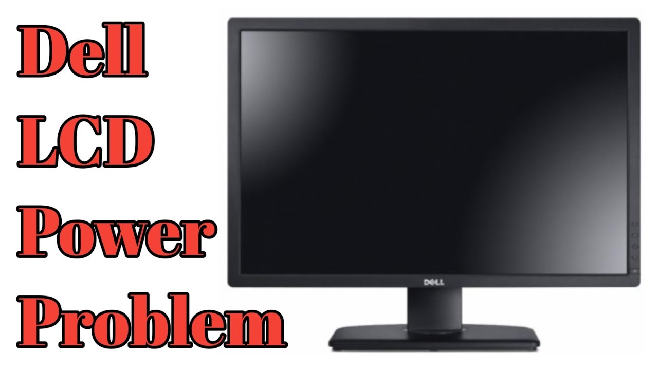 Dell LCD Power Problem Solution | Dell LCD Power Supply Repair AmeerTv ...