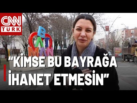 CNN TÜRK Mikrofonu Batman'da: Şimdi Birlik Zamanıdır! \