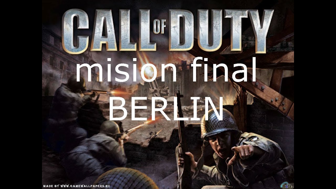 call of duty 1 ultima mision ¨´BERLIN¨´ - YouTube
