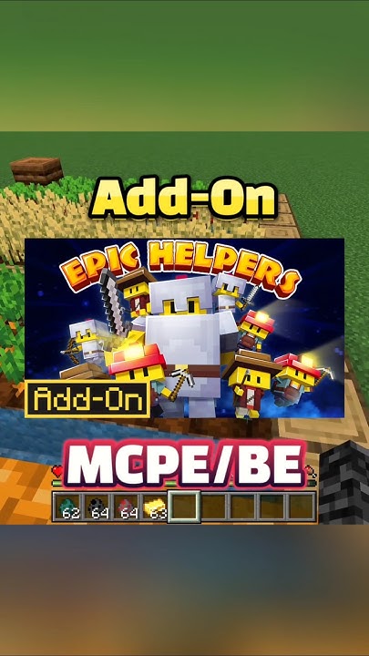 Addon Epic Helpers Dành Cho MCPE 1.21 #minecraft #mcpe #minecraftpe # ...