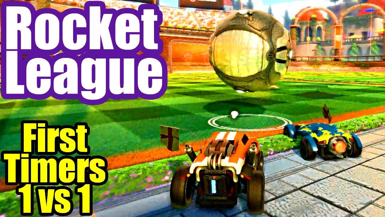 Rocket League #1 FIRST TIMERS (1v1 PS4 Gameplay) - YouTube