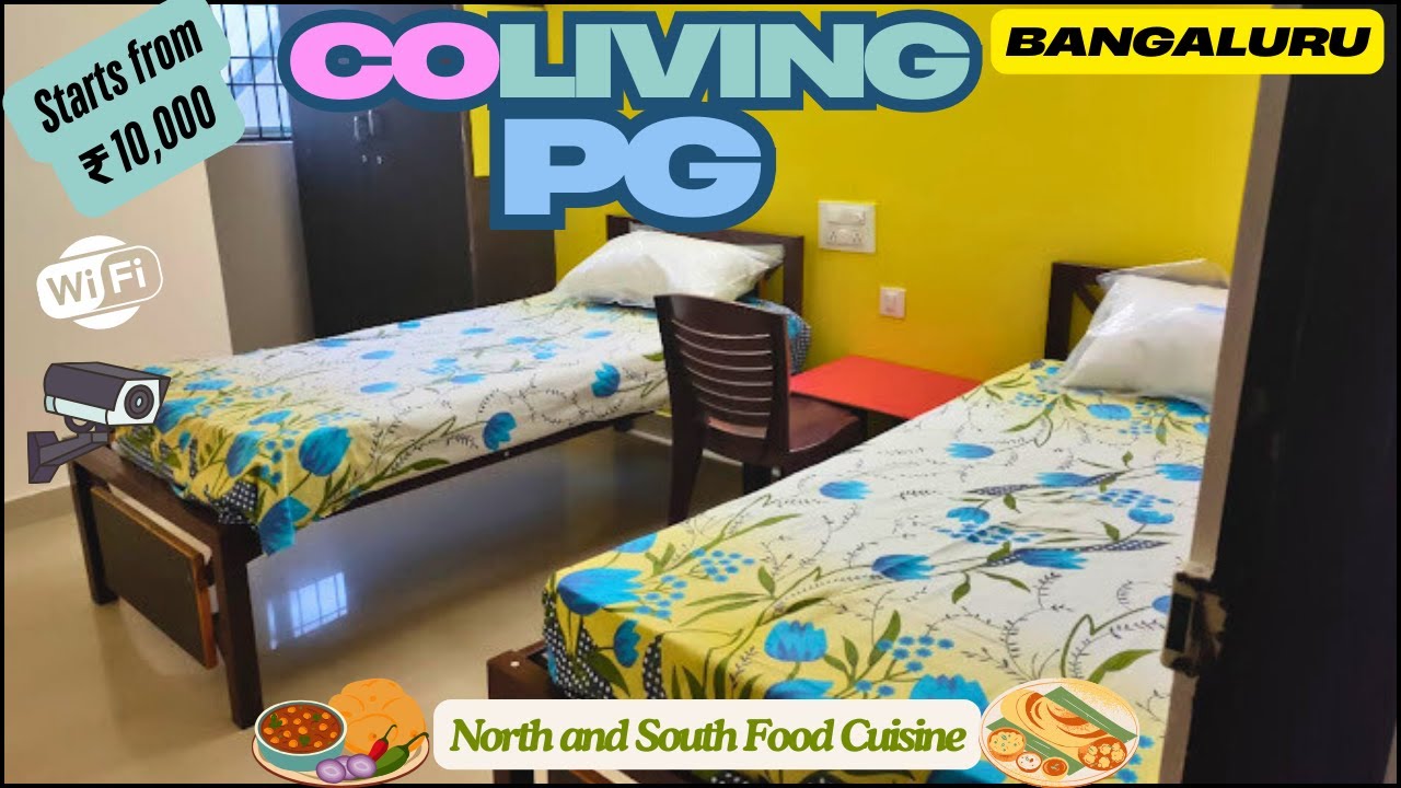 Coliving PG in HSR Layout, Bangalore | Spacious Rooms with Food ...
