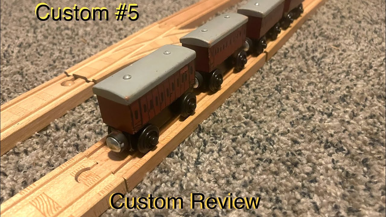 Thomas Wooden Railway Custom Review #5 (Branch Line coaches) - YouTube