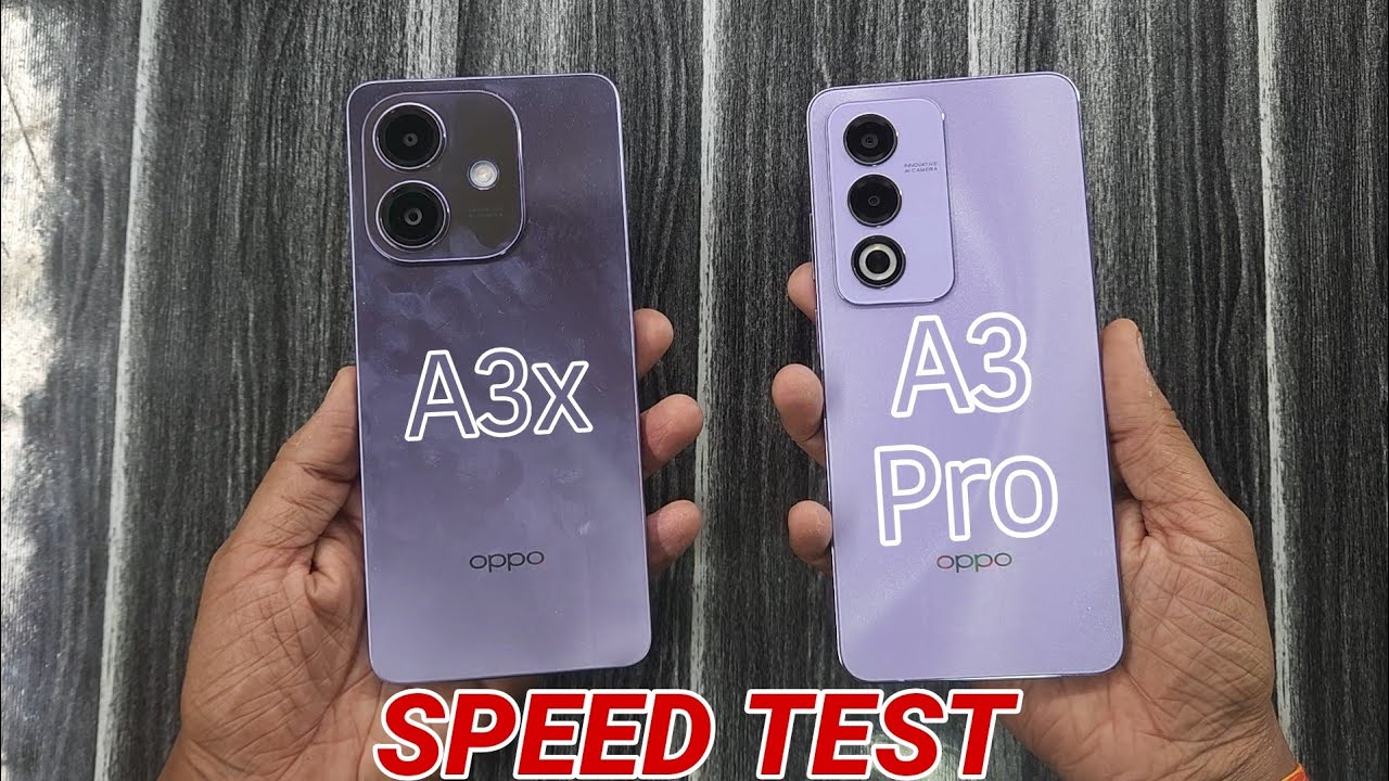 OPPO A3x 5G vs OPPO A3 PRO 5G Speed Test : AnTuTu, Gaming, Multitasking ...