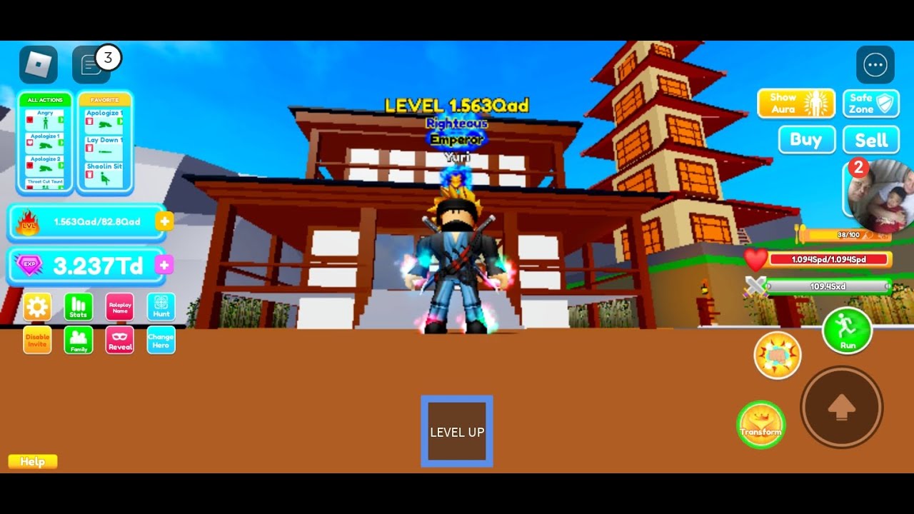 Ninja Master / Roblox Supernatural simulator - YouTube