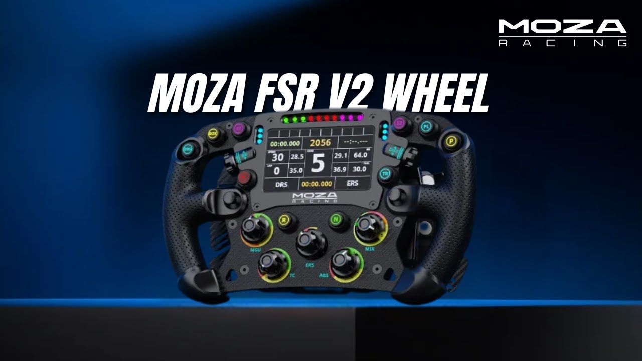 MOZA FSR2 Formula Wheel: Unboxing & First Impressions - YouTube