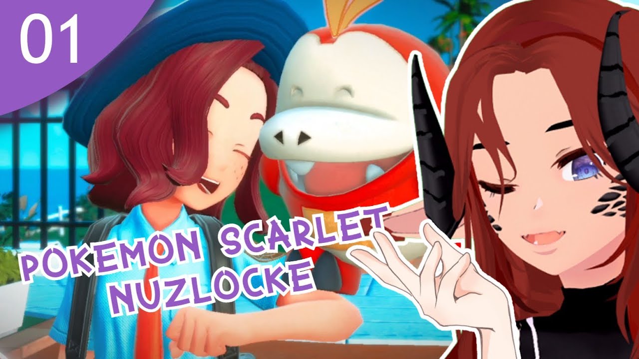 Fuecoco is a MENACE! (VTuber plays Pokémon Scarlet: Nuzlocke) - YouTube