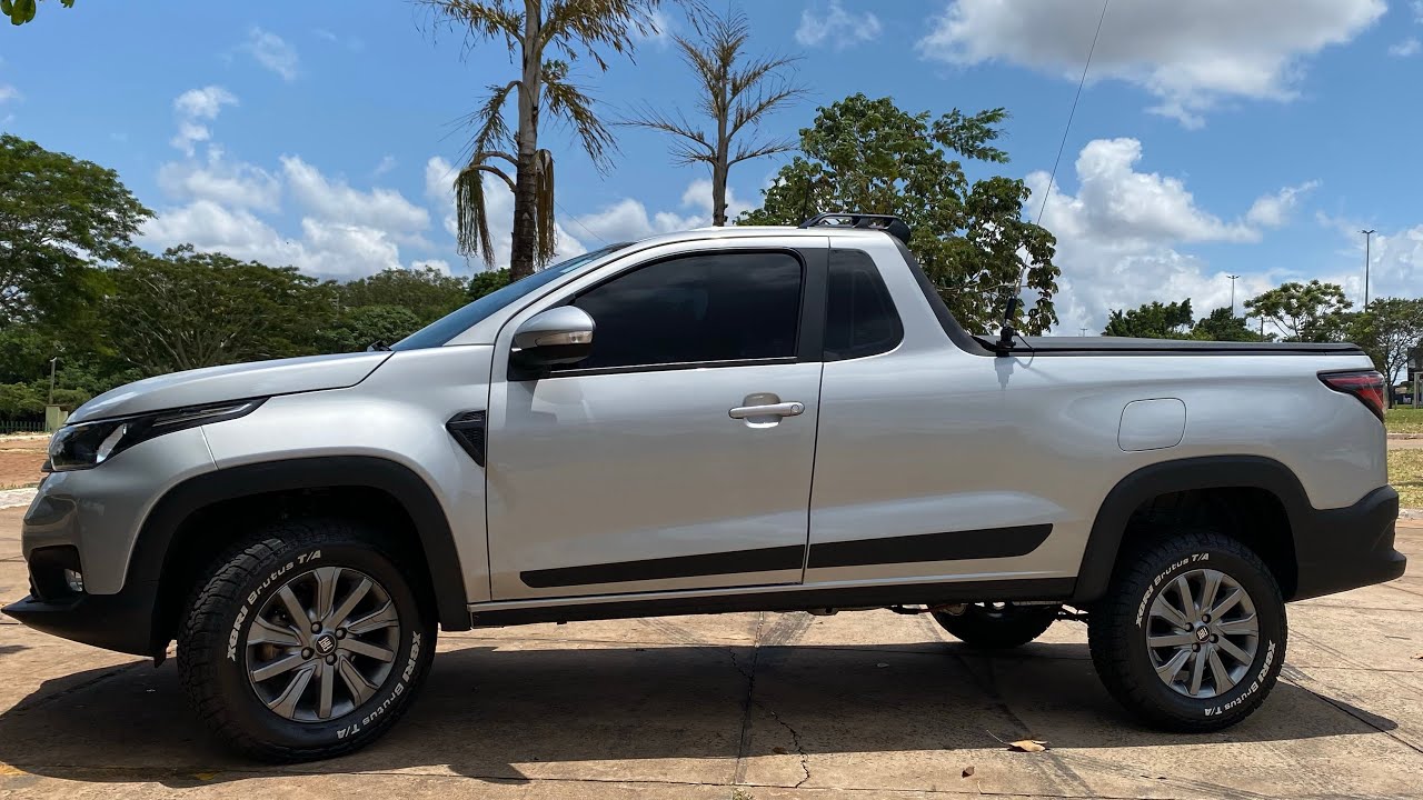 ROLÊ DE NOVA FIAT STRADA FREEDOM COM LIFT E PNEU GRANDE - SERÁ QUE ...