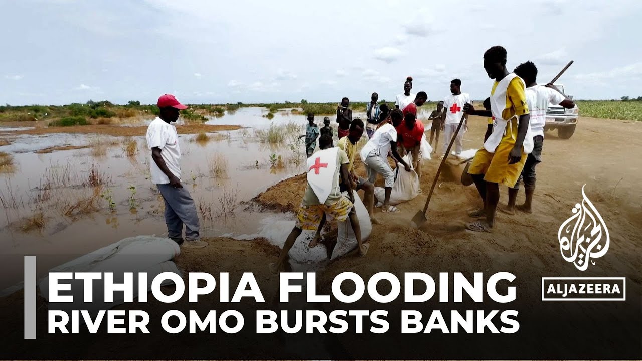 Southern Ethiopia flooding: Efforts to save town after river Omo bursts ...