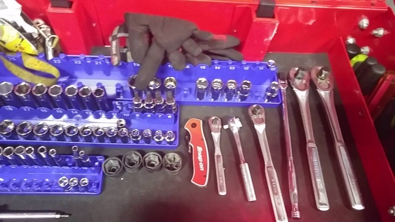 First tool box tour - YouTube