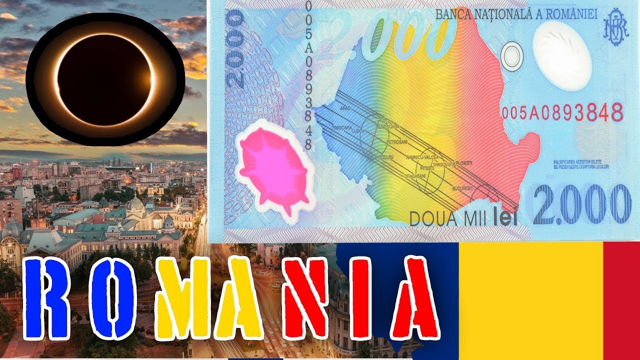 Romanian 2000 lei 1999 Solar Eclipse - YouTube