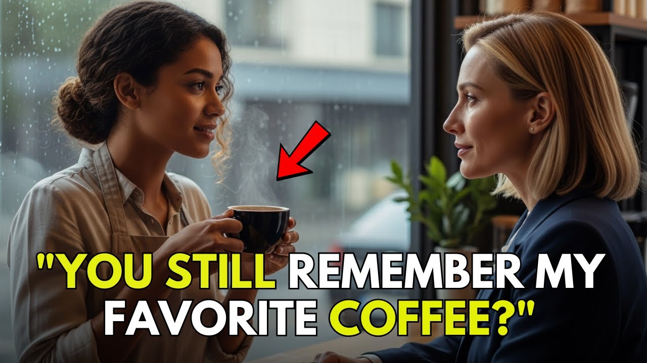 "You still remember my favorite coffee?" she asked. I smiled: "I never ...