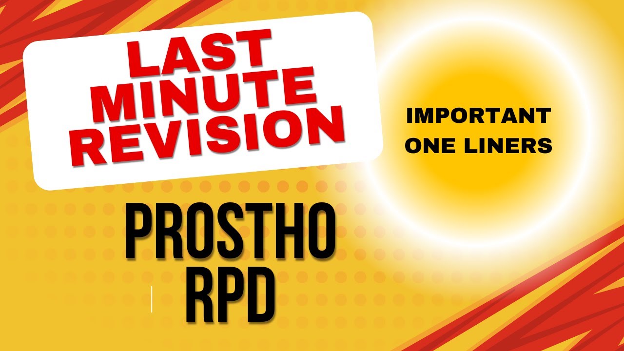 Prostho- RPD - YouTube