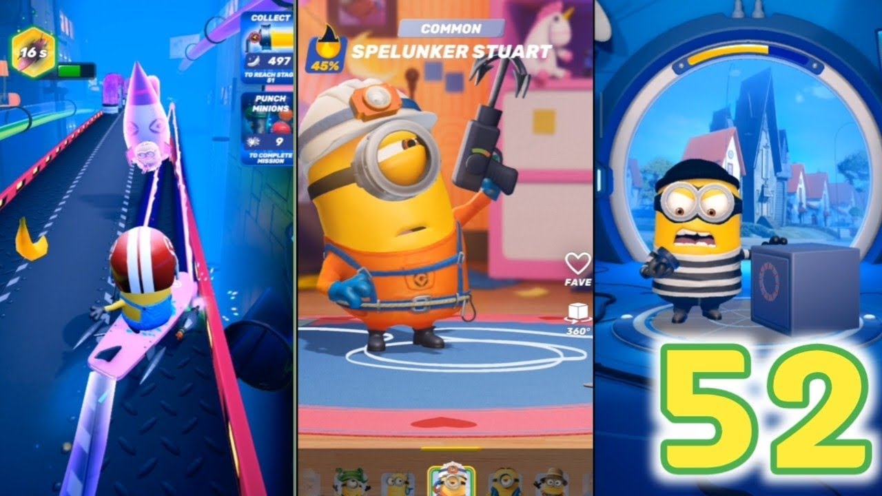 Minion Rush - Running Game : Gameplay Part 52 [Android] - YouTube