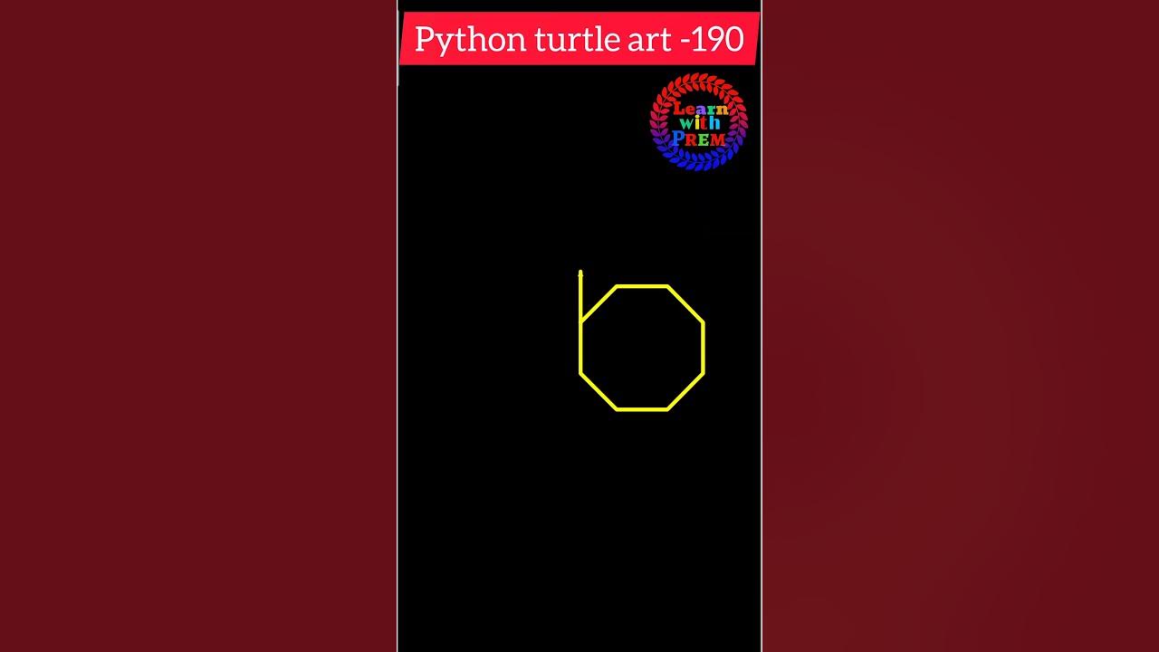 PYTHON TURTLE ART 😱 LEARN PYTHON TURTLE 🐢 #python #youtubeshorts #shorts - YouTube