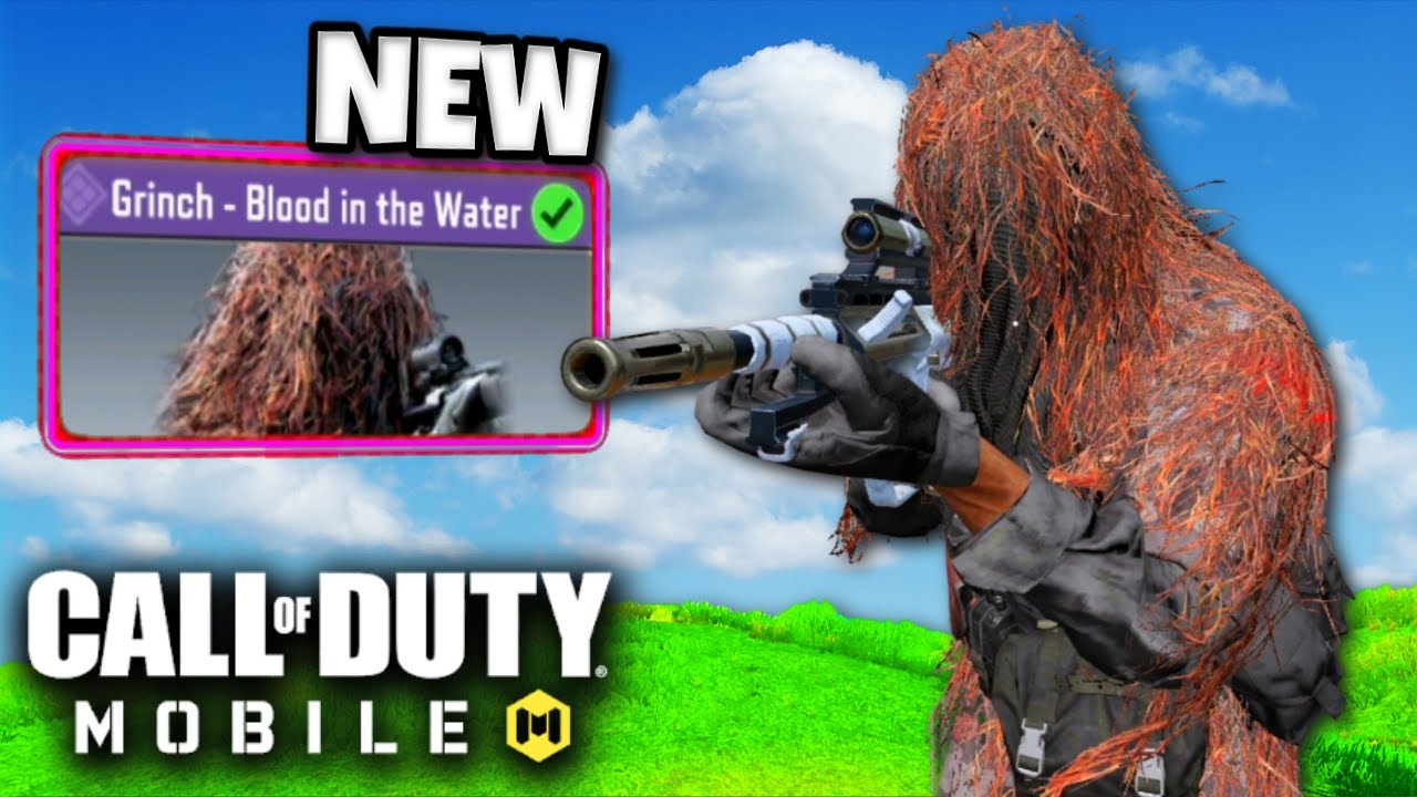 *NEW* GRINCH - BLOOD IN THE WATER 😍😍| COD MOBILE | SOLO VS SQUADS - YouTube