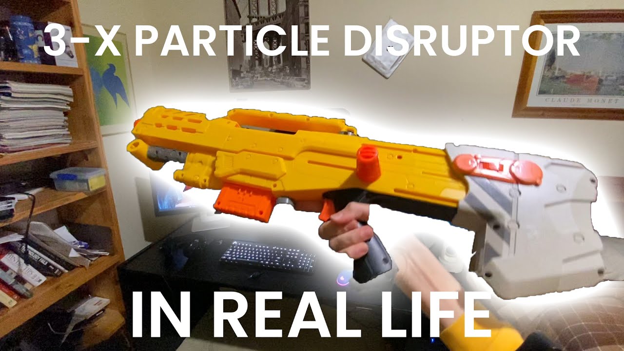 3-X Particle Disruptor Nerf Reload - YouTube