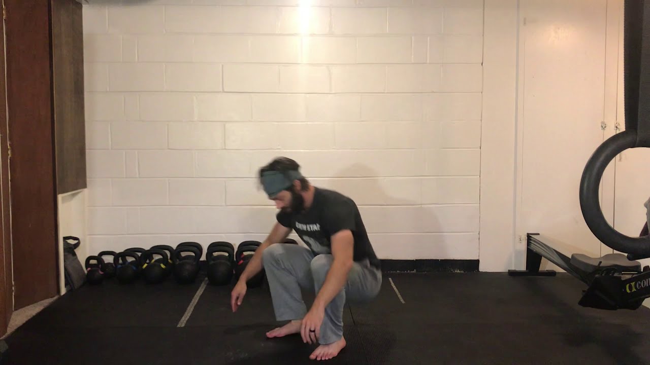 Reverse burpee (deck squat) - YouTube