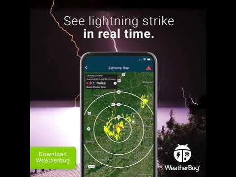 WeatherBug Lightning Map - YouTube