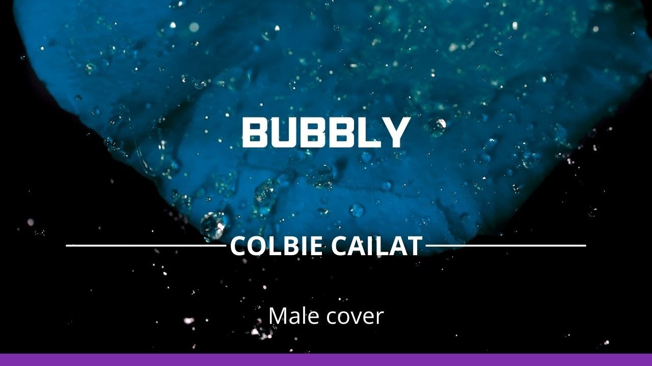 Bubbly - Colbie Cailat - Male Cover - YouTube