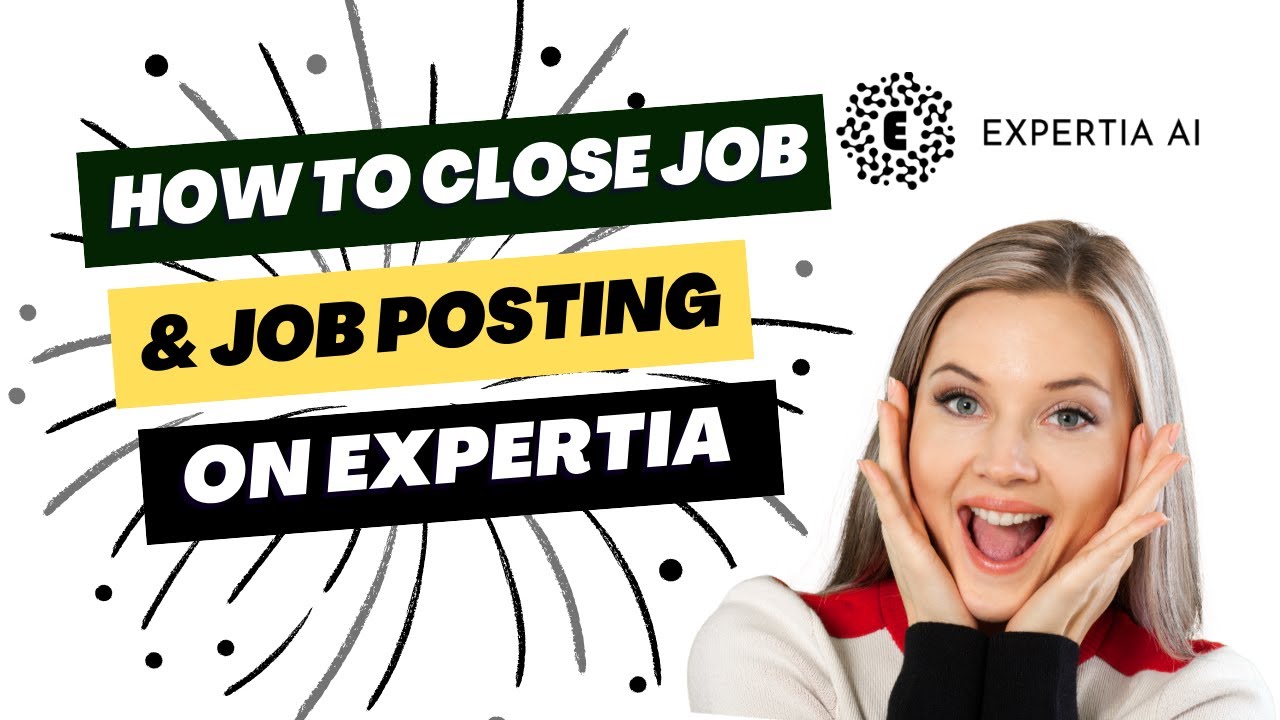 How to close and job posting in a day on Expertia AI - YouTube
