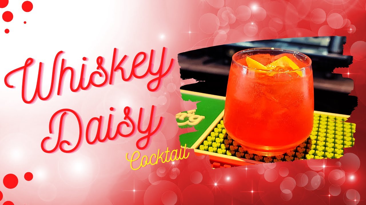 Whiskey Daisy Cocktail - EASY Recipe - YouTube