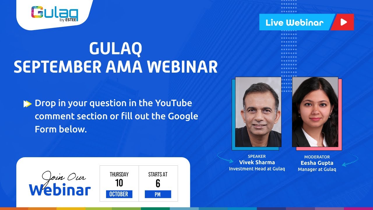 Gulaq September AMA webinar - YouTube