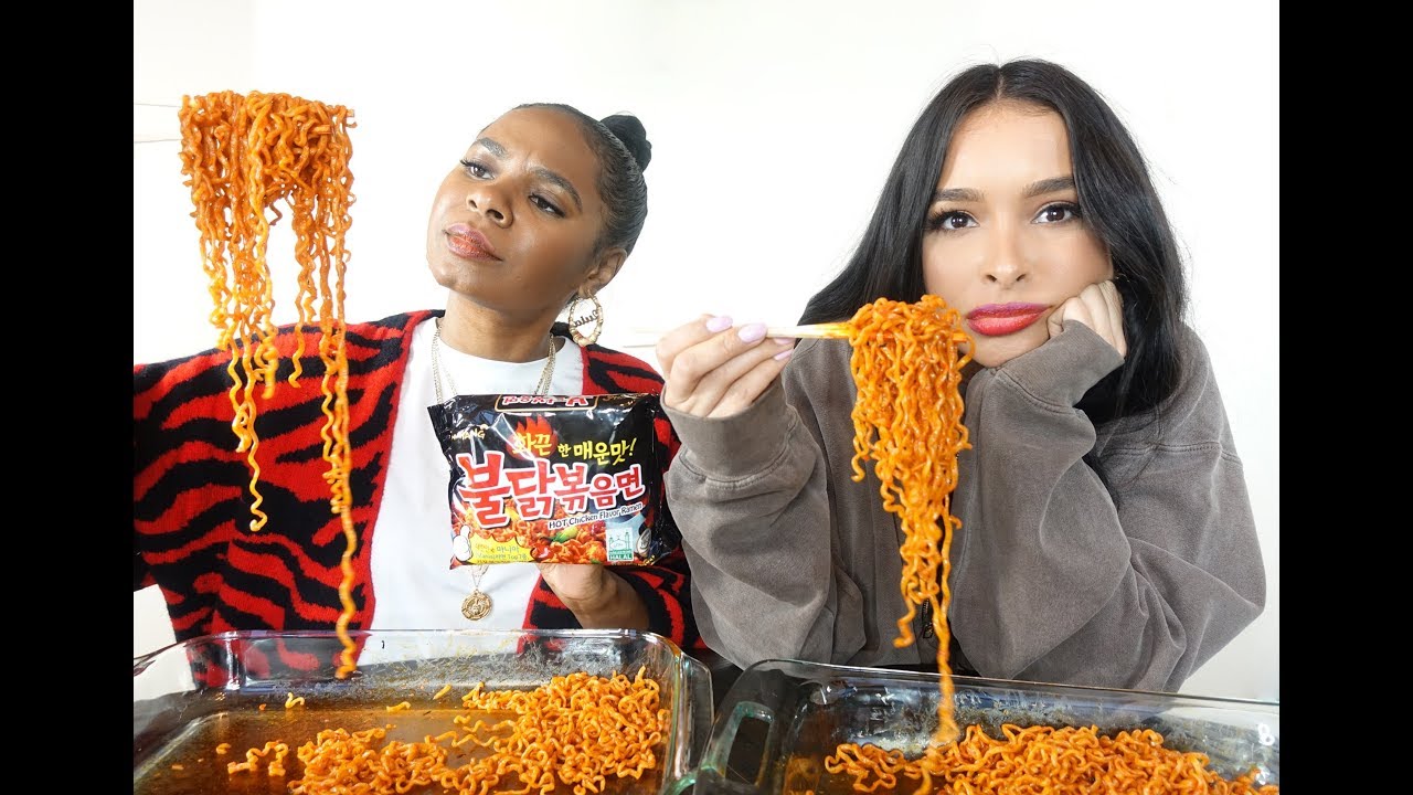EXTREME SPICY NOODLE CHALLENGE #FAIL (DO NOT TRY THIS!!) - YouTube