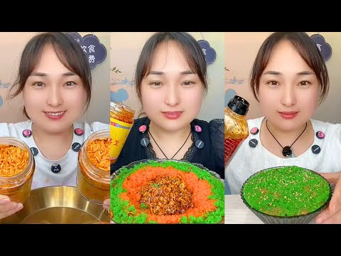 Traditional Spicy Food Eating | Chinese Mukbang #21