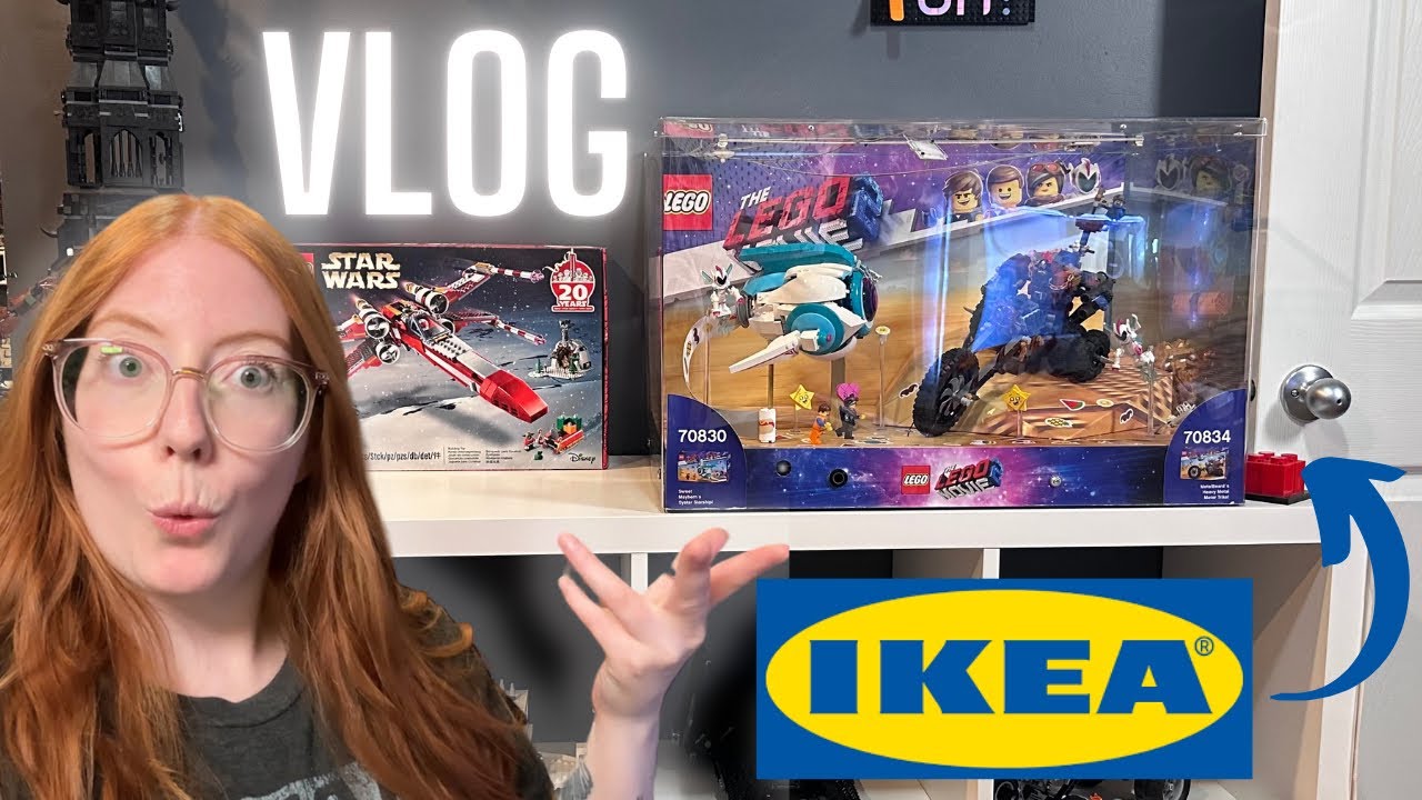 Updating the LEGO Room! Building IKEA Kallax Unit. - YouTube