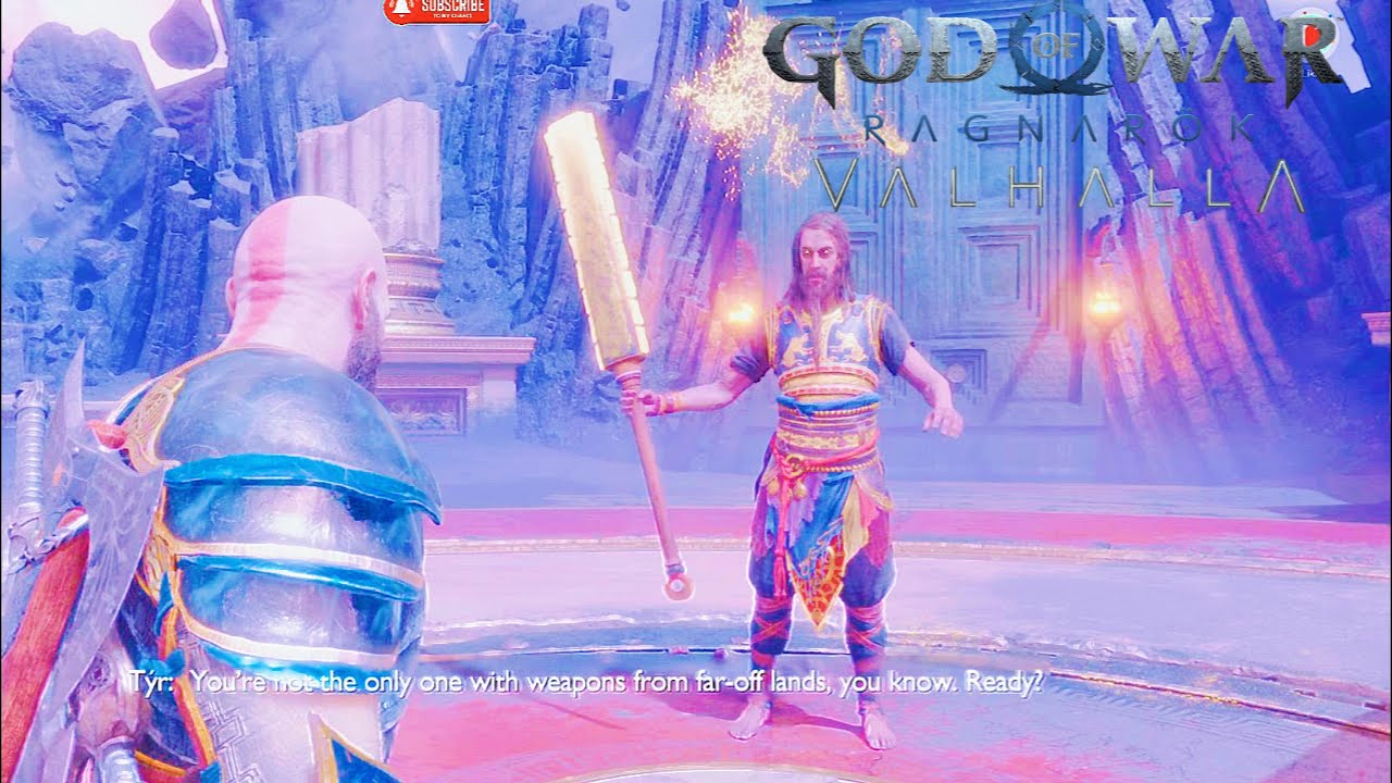 Tyr Brought a New Weapon to the Fight in GOD OF WAR RAGNAROK VALHALLA ...