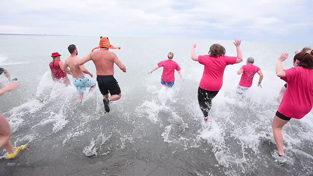 Polar Bear Dip - YouTube