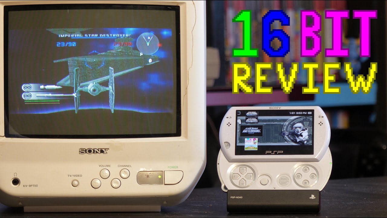 Star Wars Battlefront II PSP Review - 16 Bit Game Review - YouTube