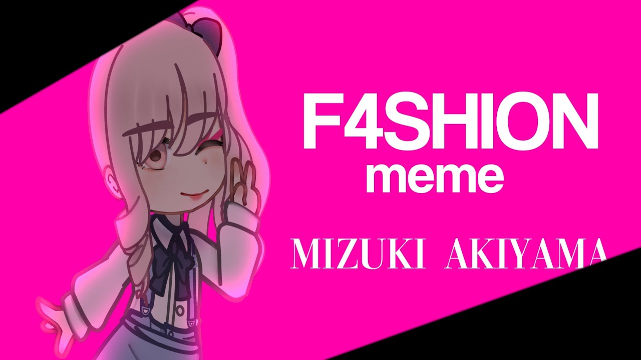 {Mizuki Akiyama} F4SHION // Gacha + Art animation meme // Project Sekai ...
