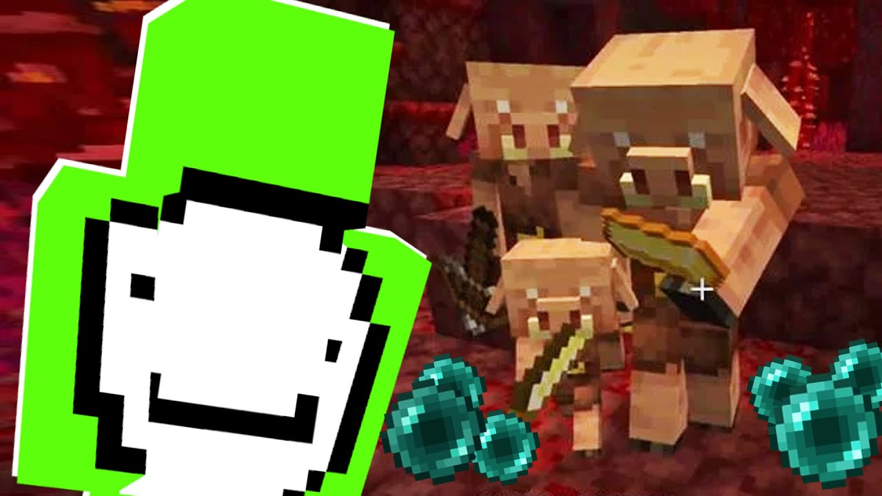 Speedrunning Minecraft With DREAM'S LUCK - YouTube