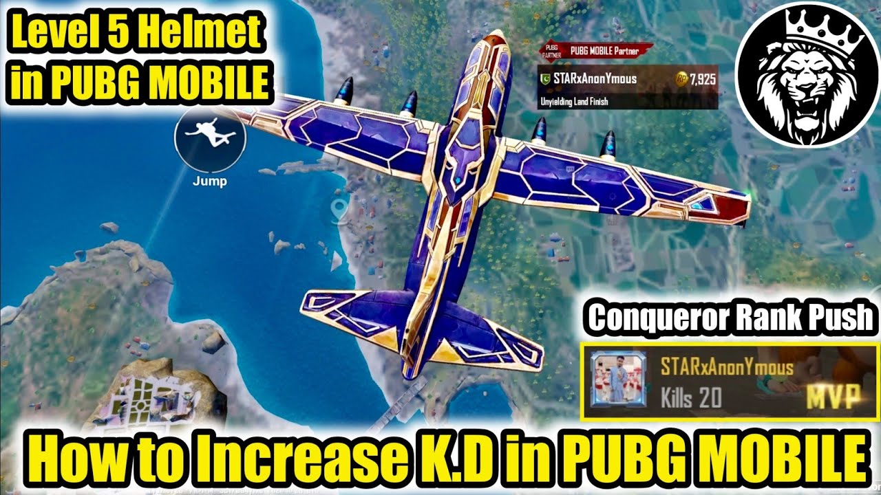NEW Level 5 Helmet ? - How to Increase K.D in PUBG MOBILE - YouTube